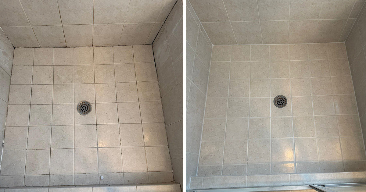 Our Expert Grout Sealing Revived These Showers in Clayton NC