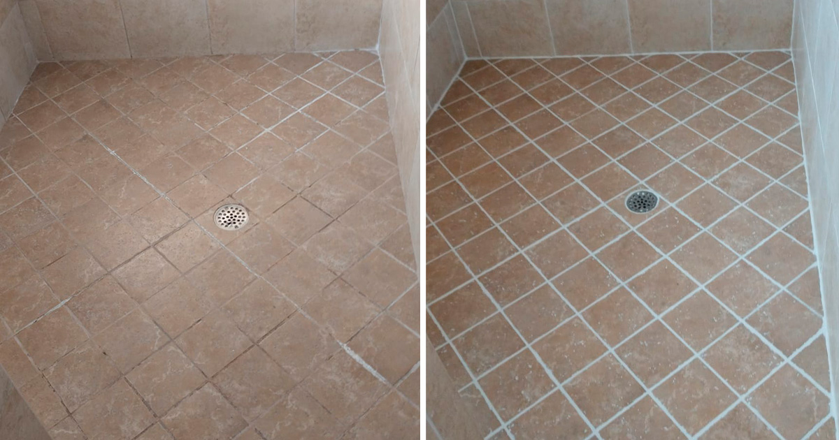 Techs Make This Shower Look Stunning With Raleigh Grout Sealing Service